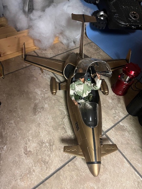 Captain Action and GI Joe - Custom Airplane