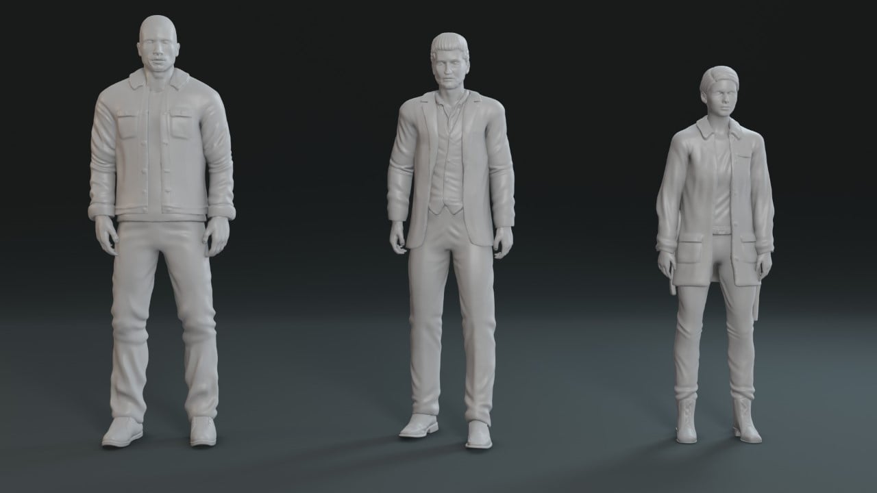 Lucifer - 3 figure set - 1:24