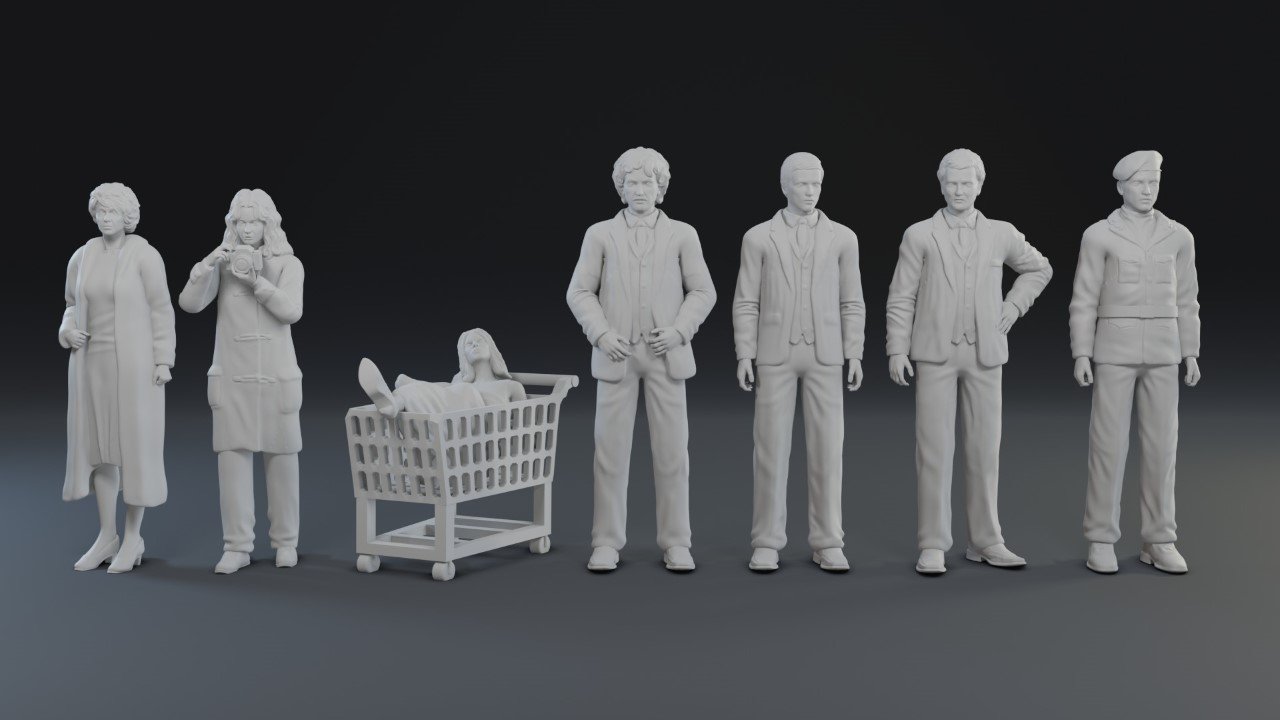 Animal House - Set of 20 Figures - 1:24
